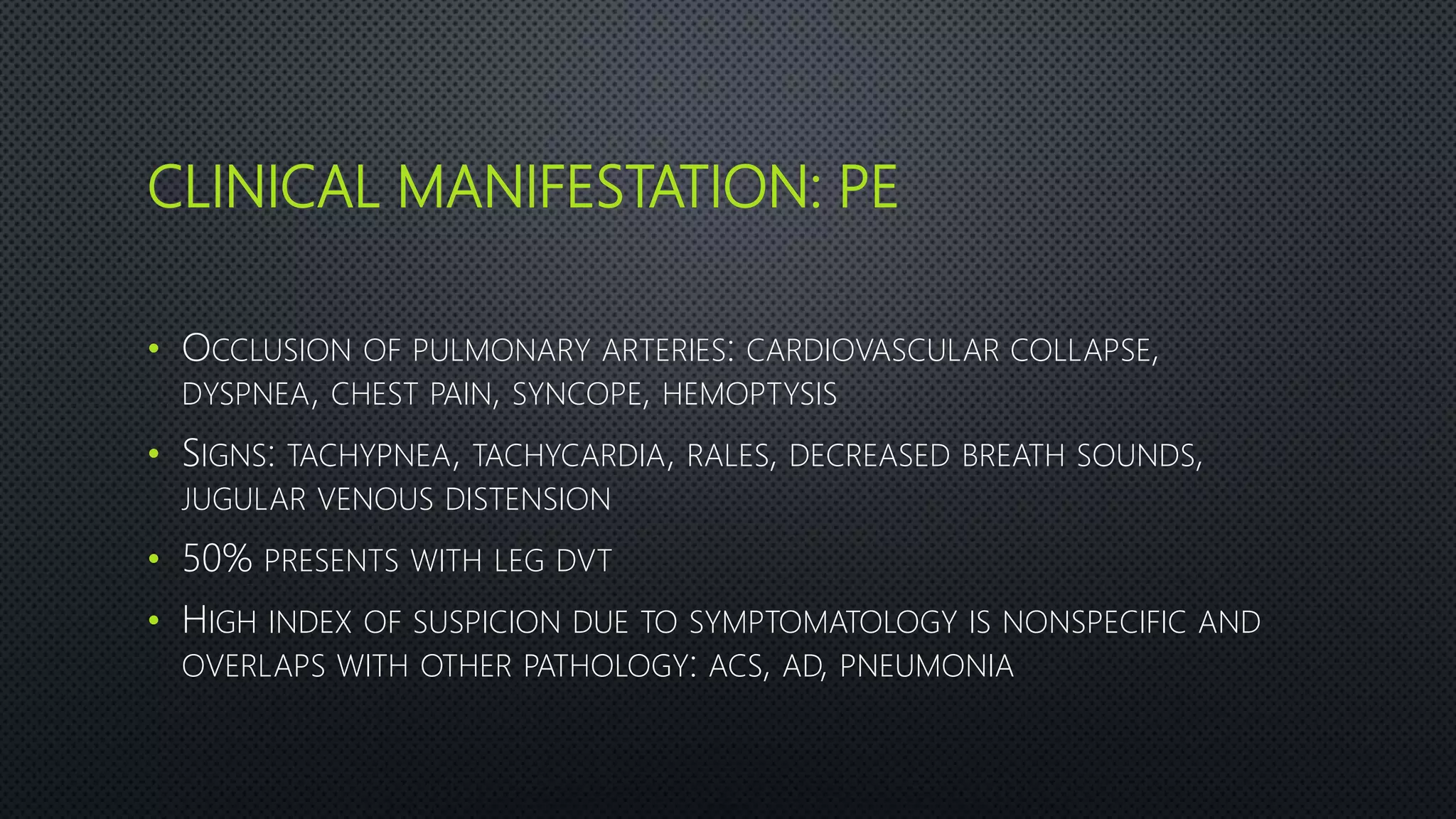 Venous thromboembolism | PPTX