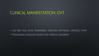 Venous thromboembolism | PPTX