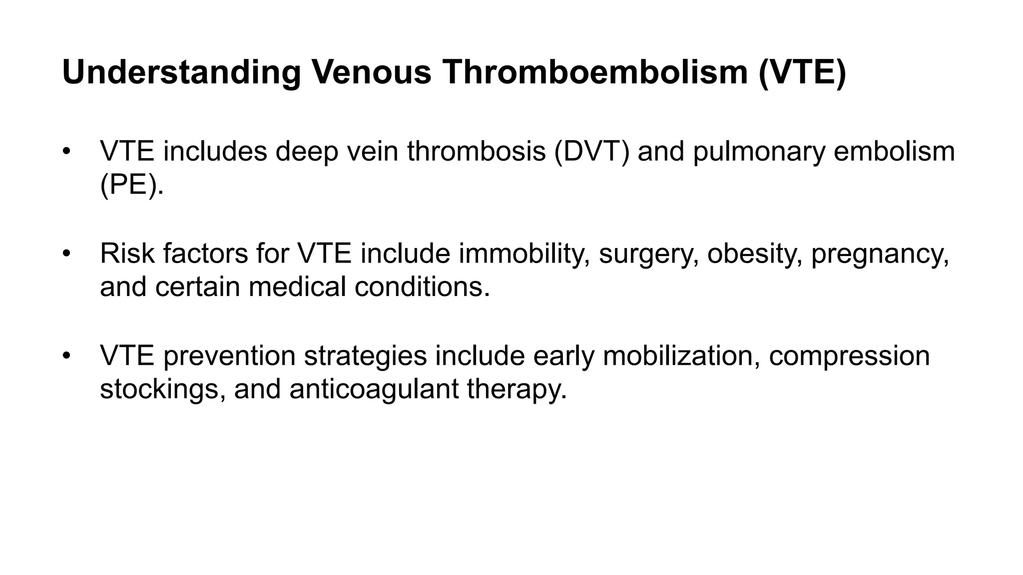 Venous Thromboembolism (VTE) Prevention And The Importance Of Charting ...