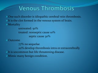 Venous thrombosis | PPT
