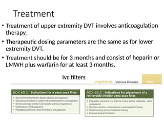 Deep venous thrombosis of upper and lower limb.ppt