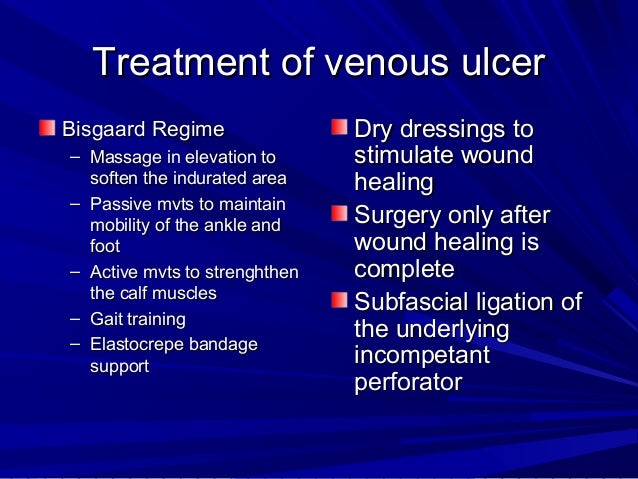 Venous ulcer:A pedal misery!
