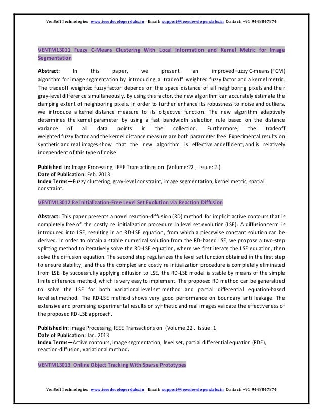 Vensoft IEEE 2014 2015 Matlab Projects tiltle Image Processing Wirele… Vensoft IEEE 2014 2015 Matlab Projects tiltle Image Processing Wirele…