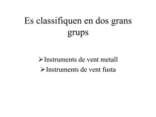 Instruments vent | PPT