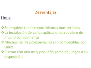 Ventajas Y Desventajas De Windows Linux Y Mac Youtube