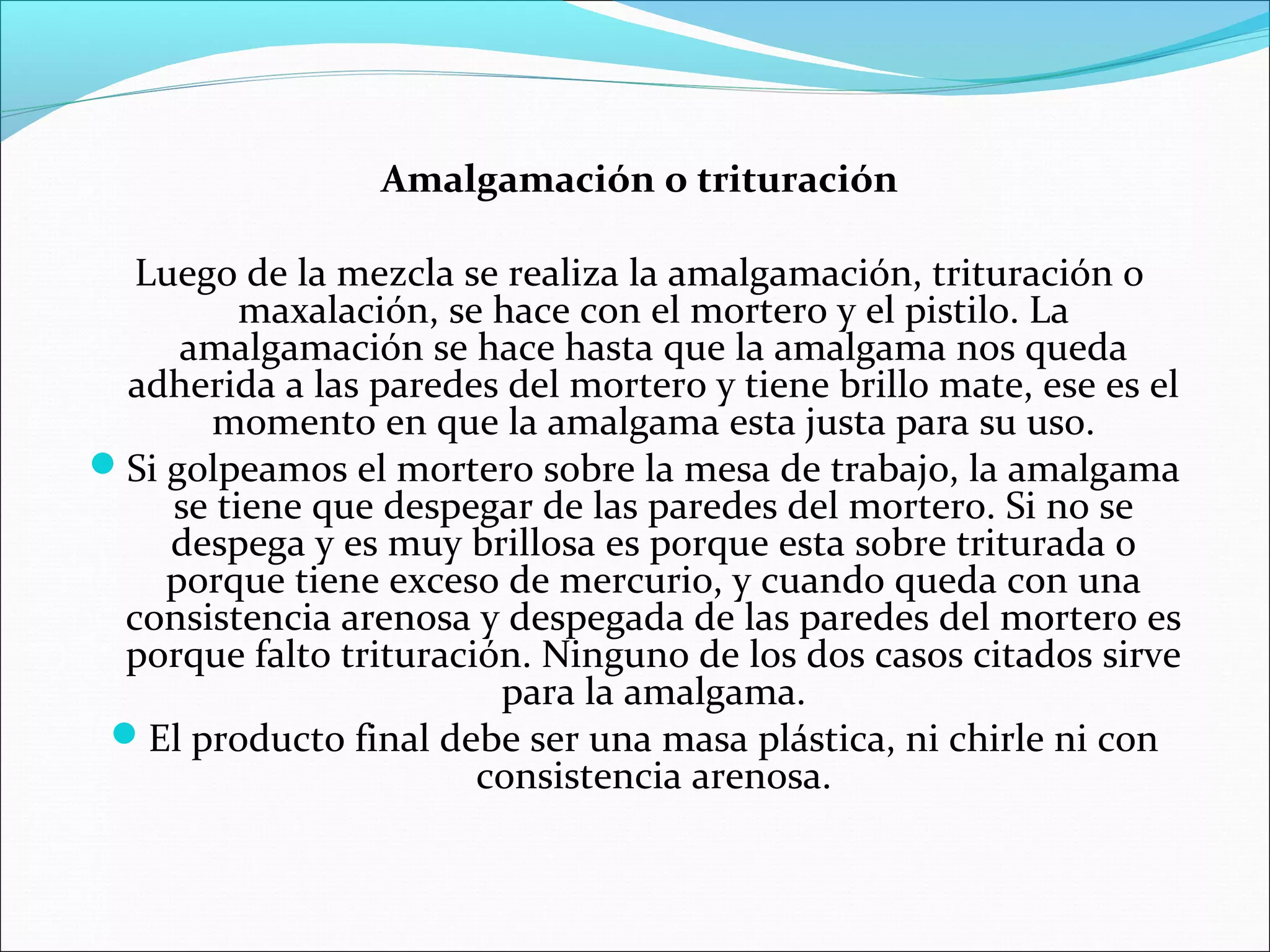 Ventajas y desventajas de la amalgama dental blog | PPT