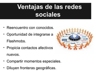 Ventajas y desventajas de las redes sociales | PPT