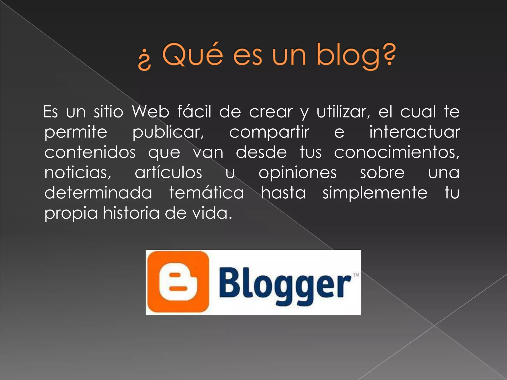 Ventajas y desventajas del blog | PPTX