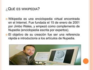 Ventajas y desventajas de wikipedia | PPTX