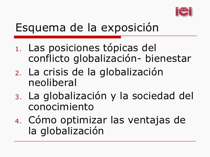 Ventajas Y Desventajas De La Globalizacion En El Marco Del Estado Del