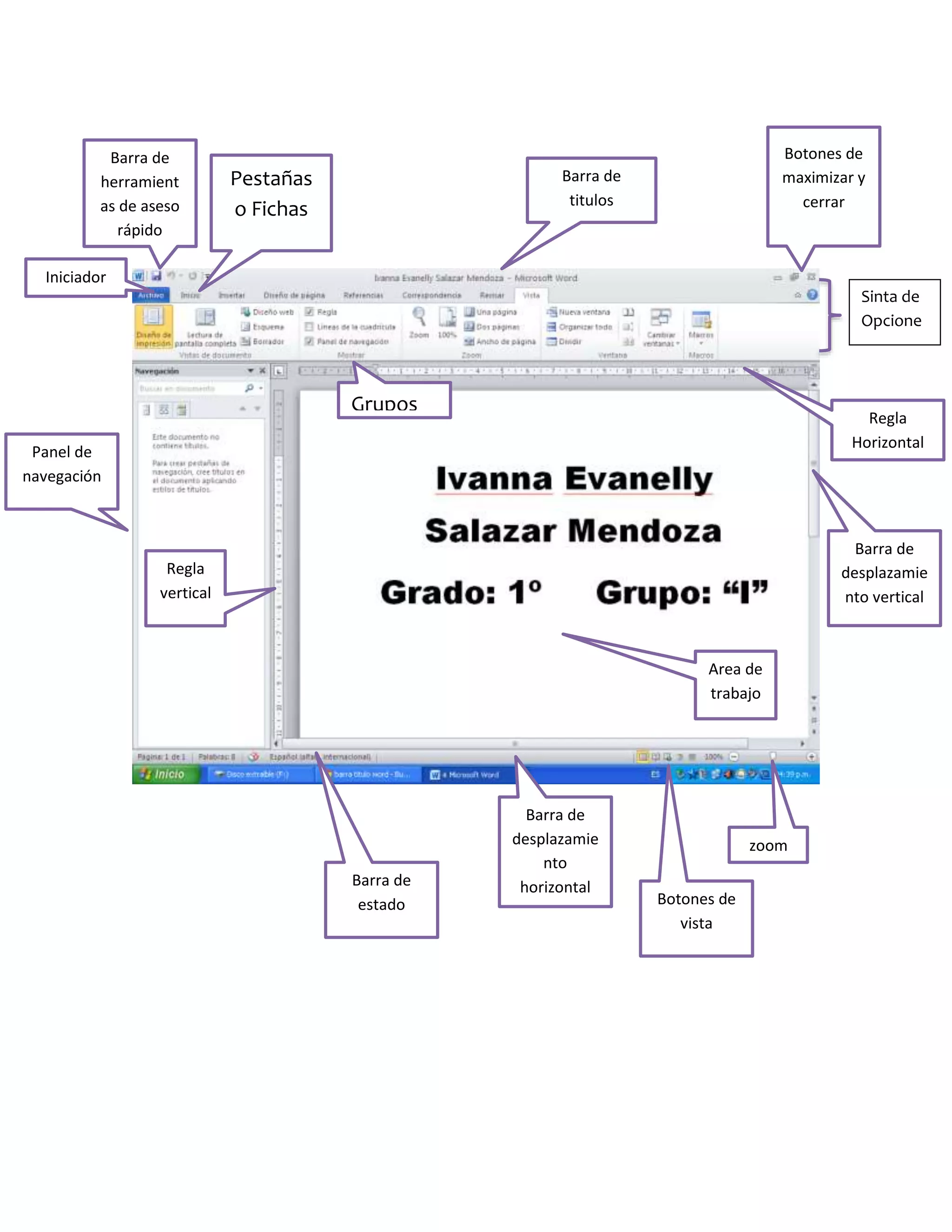 Ventana de word | DOCX | Computing | Technology & Computing