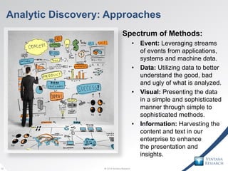 Analytic Discovery: Barrier or Opportunity to Gain Insight from ...