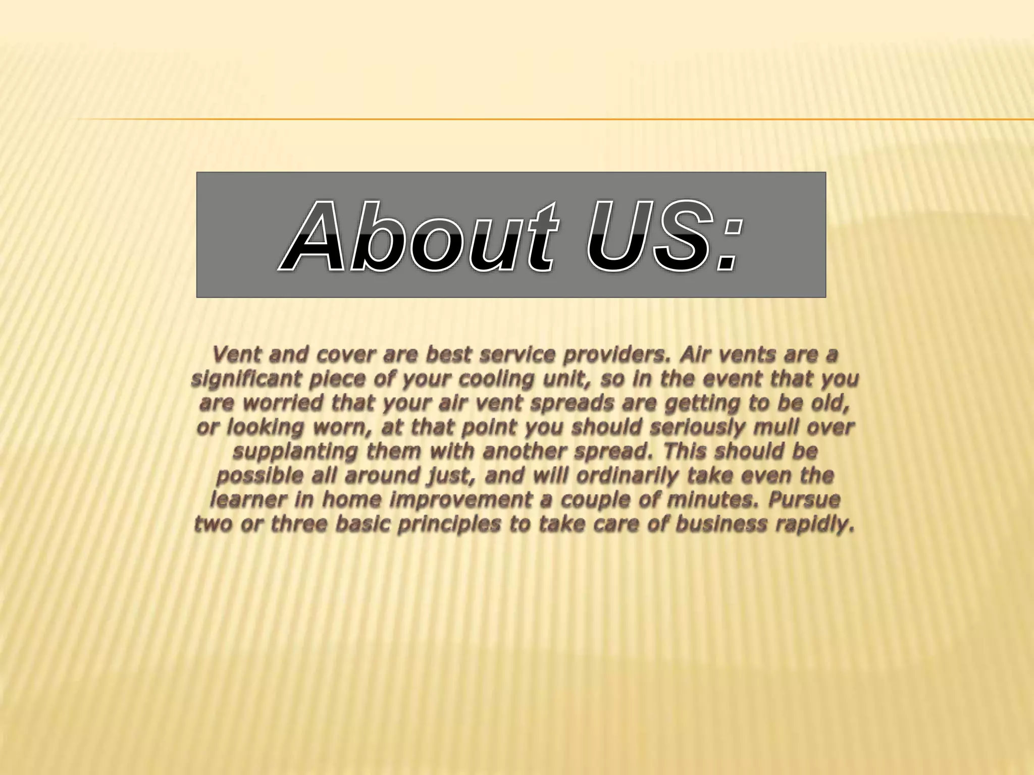 Return air vent | PPT