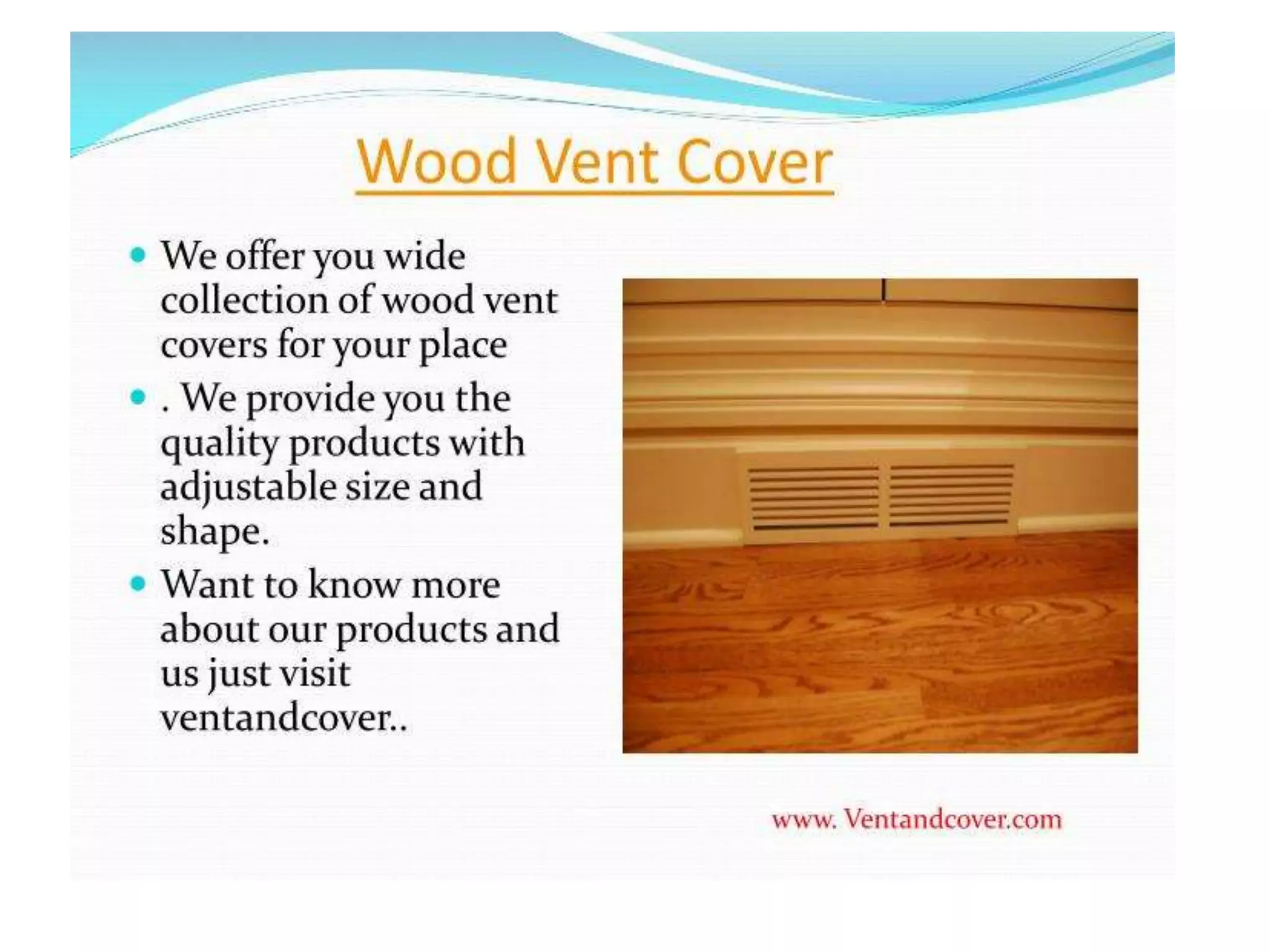 house vent covers | PPTX