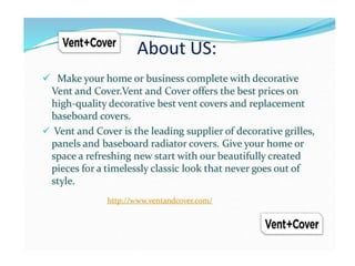 house vent covers | PPTX