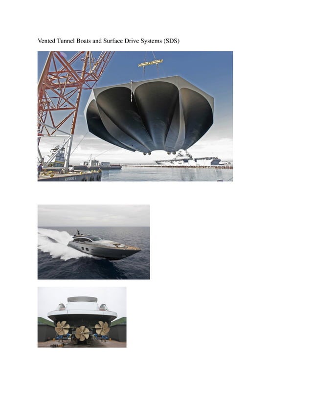 Vented tunnel boats and surface drive systems (sds) | PDF