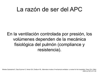 Mechanical ventilation: alternative ventilatory modes | PPTX
