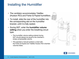 Ventilador puritan bennette 980 | PDF