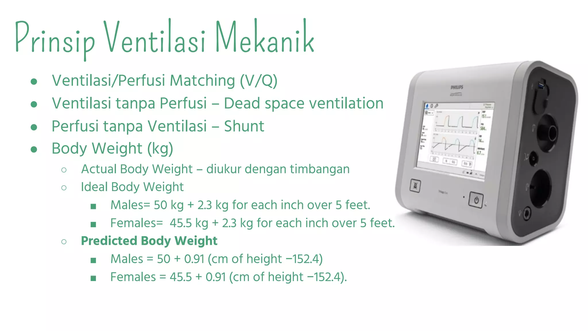 Ventilasi Mekanik (Mechanical Ventilator) Eri Yanuar | PDF