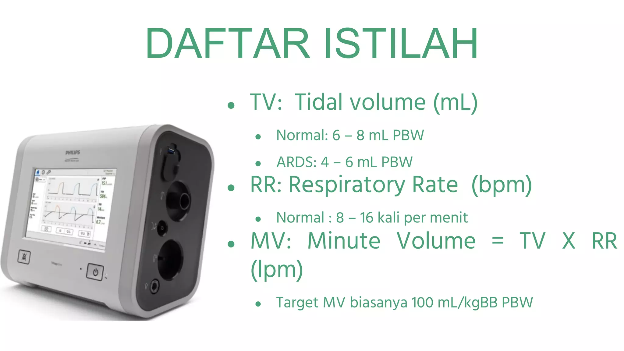 Ventilasi Mekanik (Mechanical Ventilator) Eri Yanuar | PDF