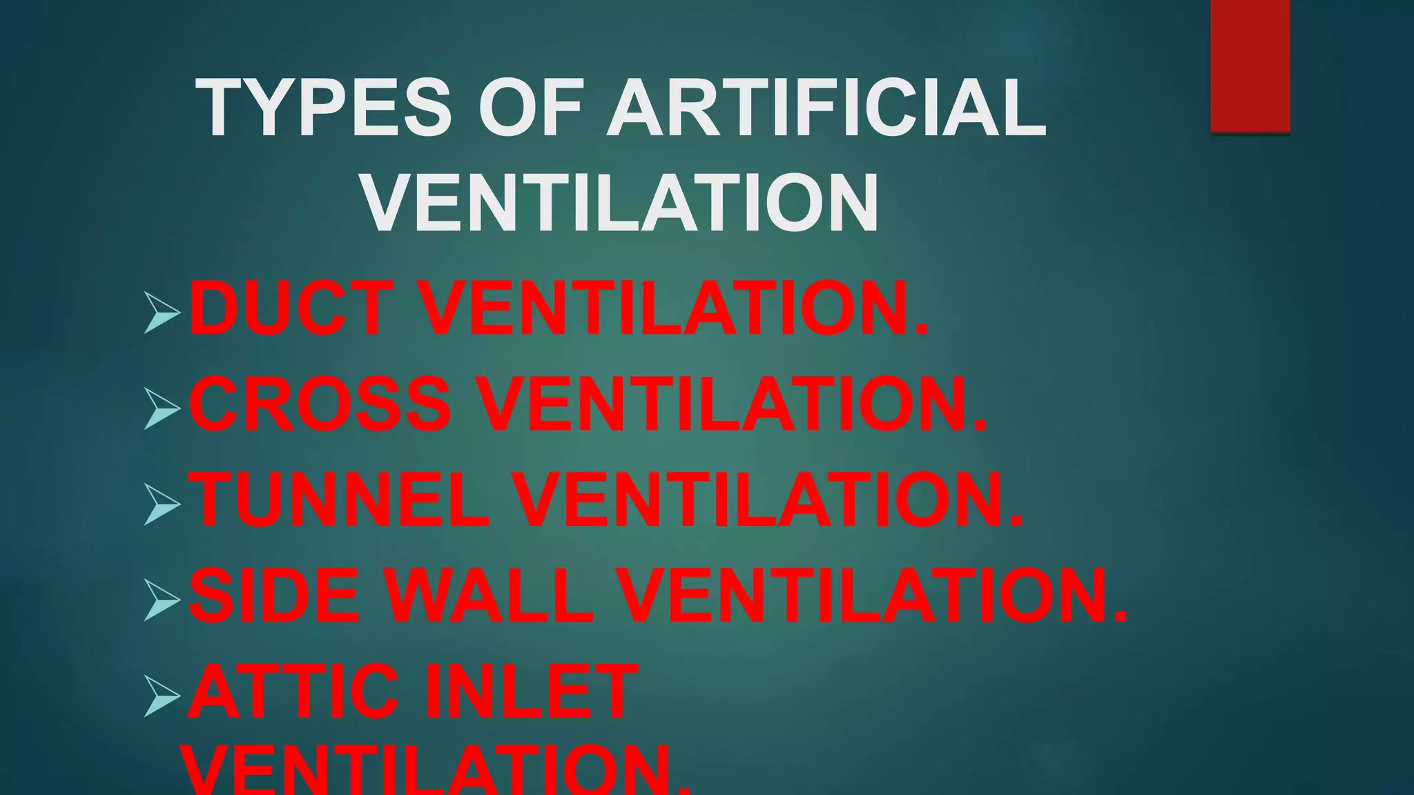 Ventilatiion systems in environmentallycontrolled poultry houses | PPTX
