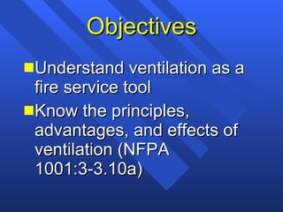 Ventilation | PPT