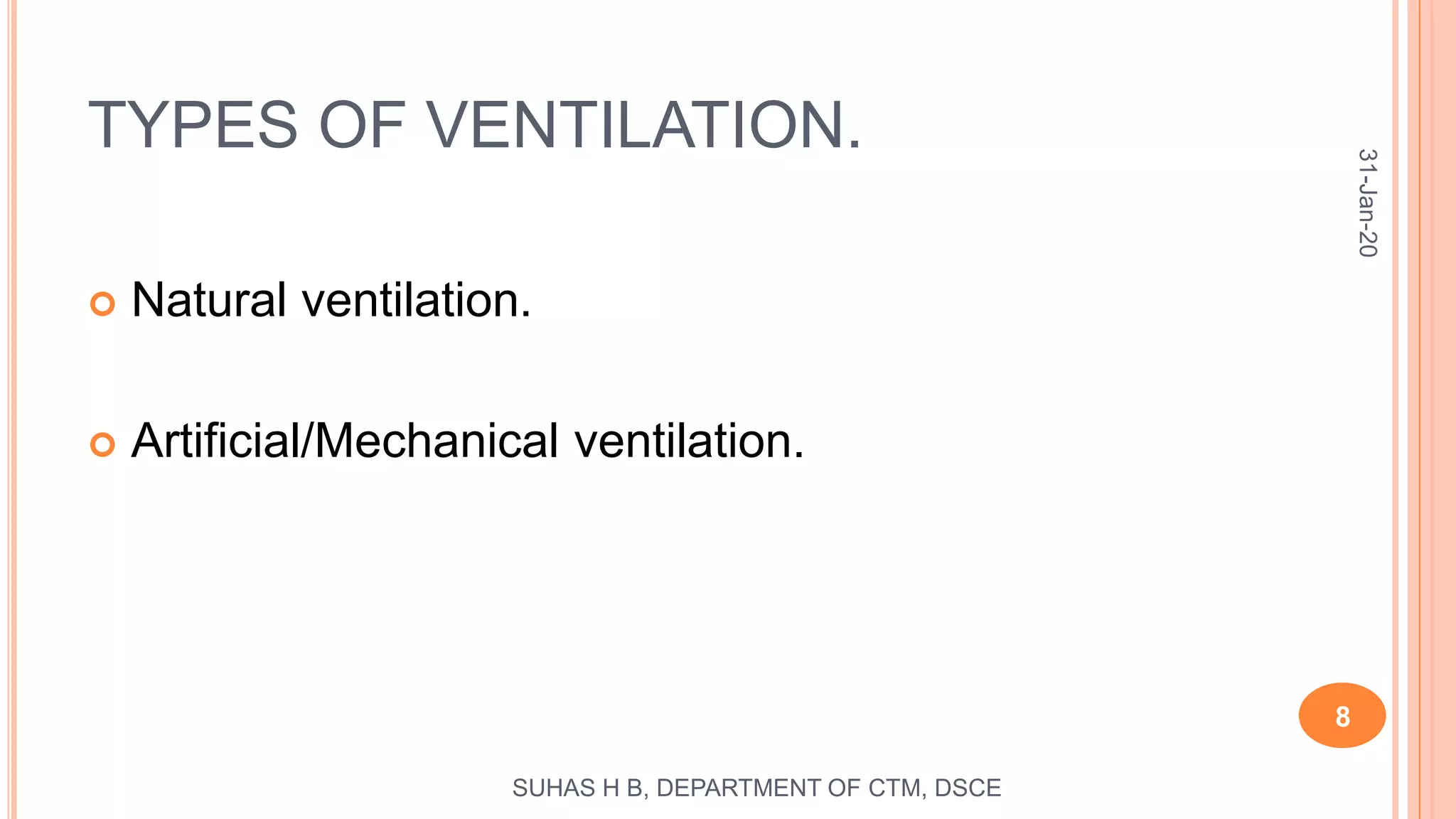 Ventilation | PPTX