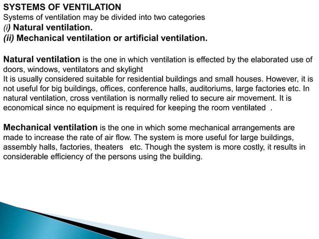 Ventilation | PPT