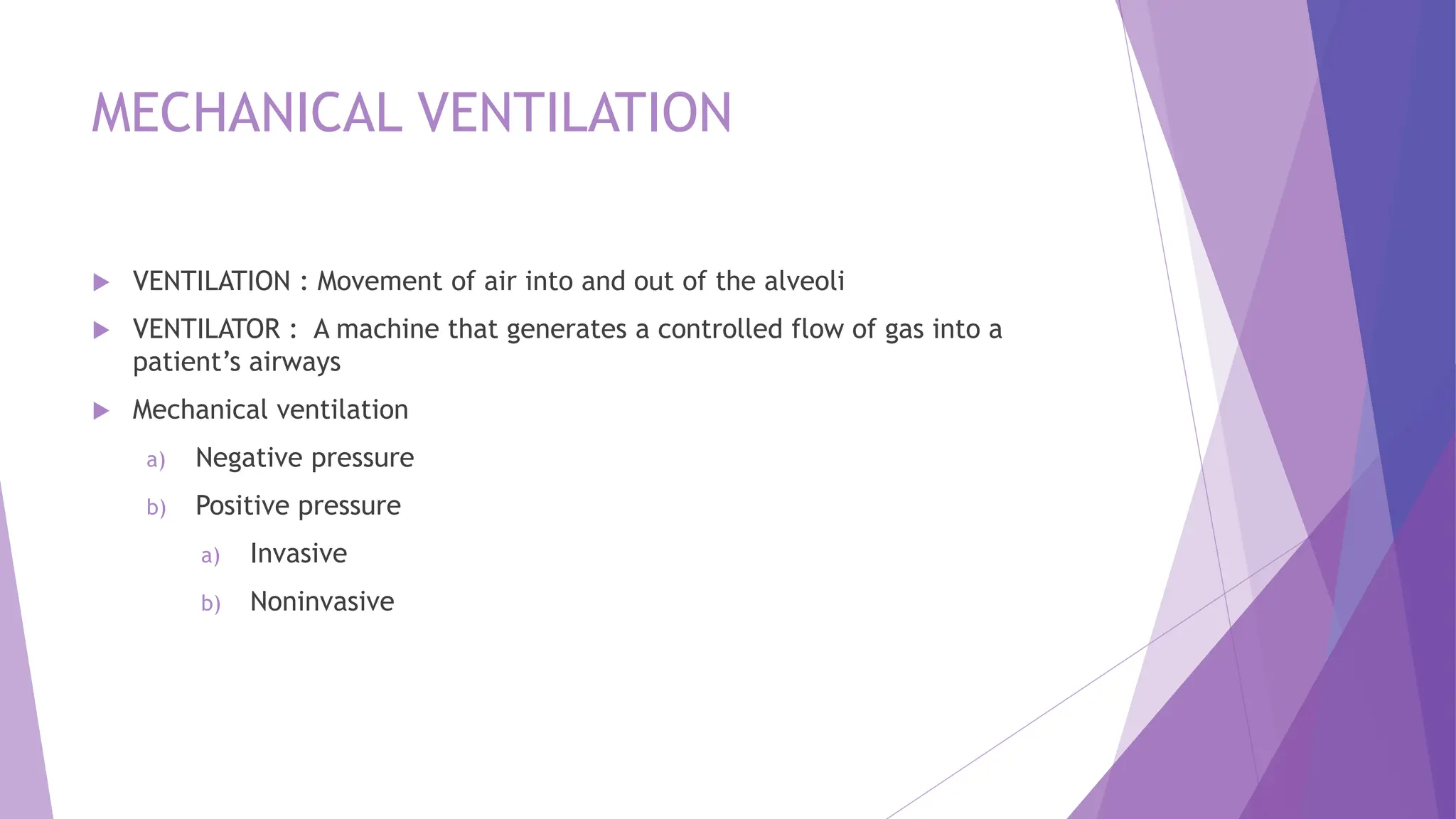 Invasive and Non Invasive ventilation .pptx