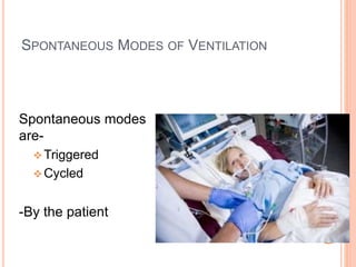 Ventilation mechanics and illustration and procedures | PPT