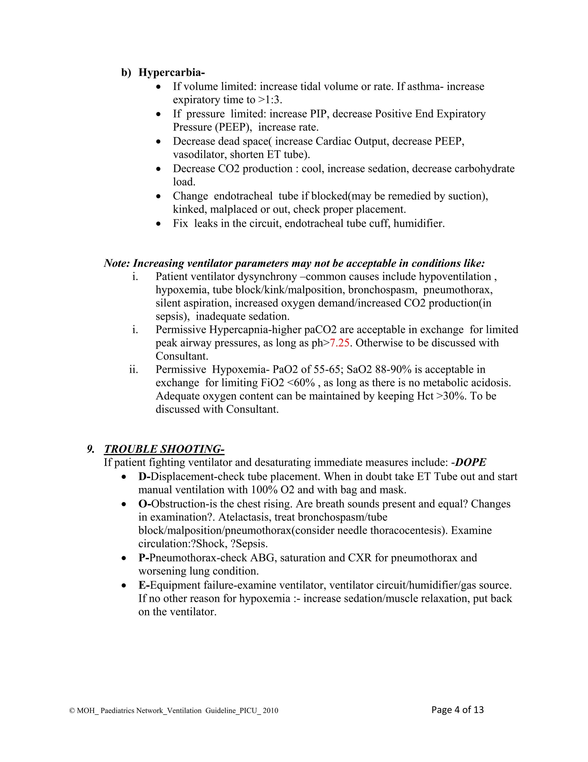 Ventilation-Guidelines-for-PICU_Oct-2010.pdf | Lung and Respiratory ...