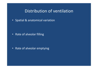 Pneumology - Ventilation perfusion-ratio-and-clinical-importance | PPT