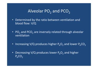 Pneumology - Ventilation perfusion-ratio-and-clinical-importance | PPT