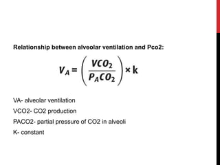Ventilation perfusion relationships | PPTX