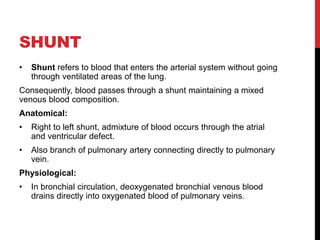 Ventilation perfusion relationships | PPTX
