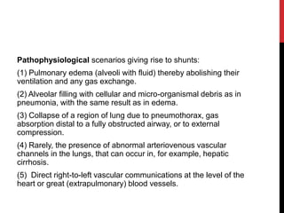 Ventilation perfusion relationships | PPTX