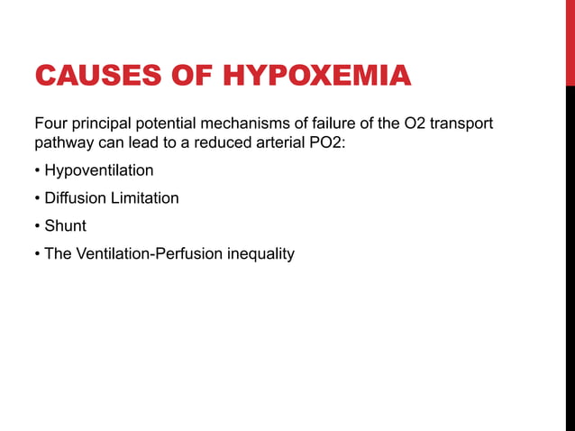 Ventilation perfusion relationships | PPTX