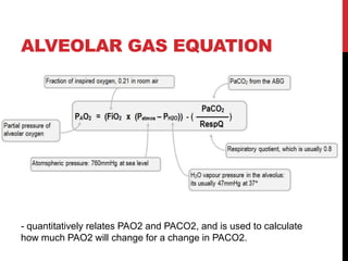 Ventilation perfusion relationships | PPTX