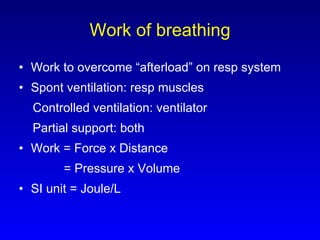 Pneumology - Ventilation physiology-and-work-of-breathing | PDF