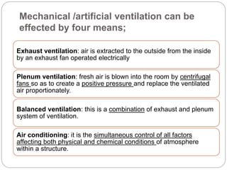 Ventilation and cooling systems for animal housing | PPTX