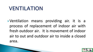 Ventilation and health in english | PPT