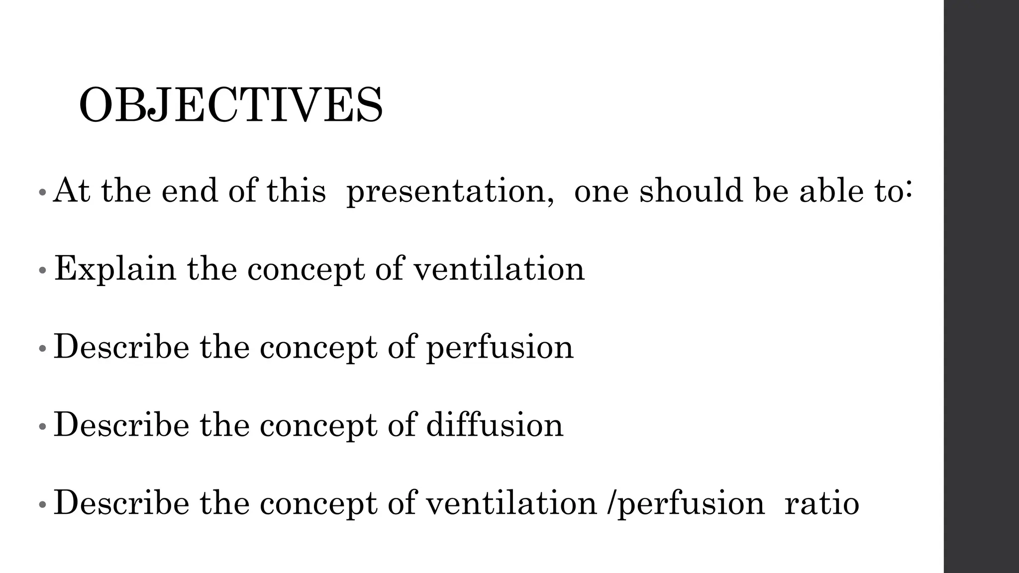 VENTILATION AND PERFUSION FOR NURSING ANATOMY | PPTX