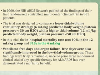 Ventilation in ARDS | PDF