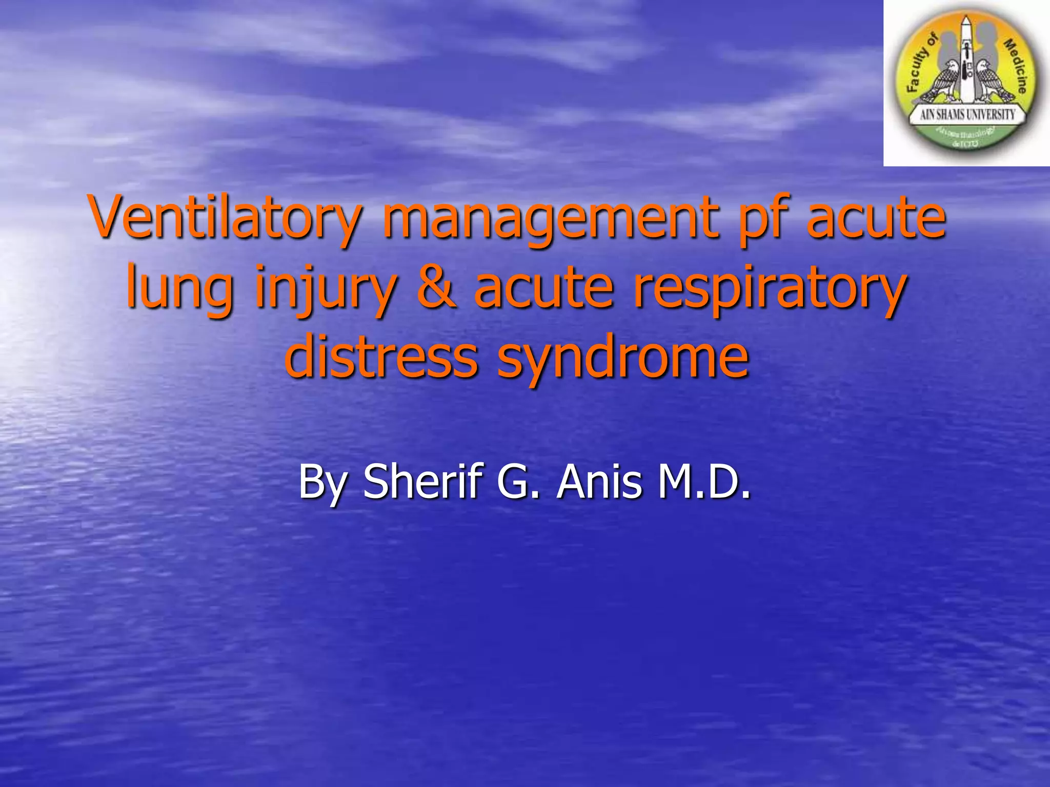 Ventilation in ARDS.ppt