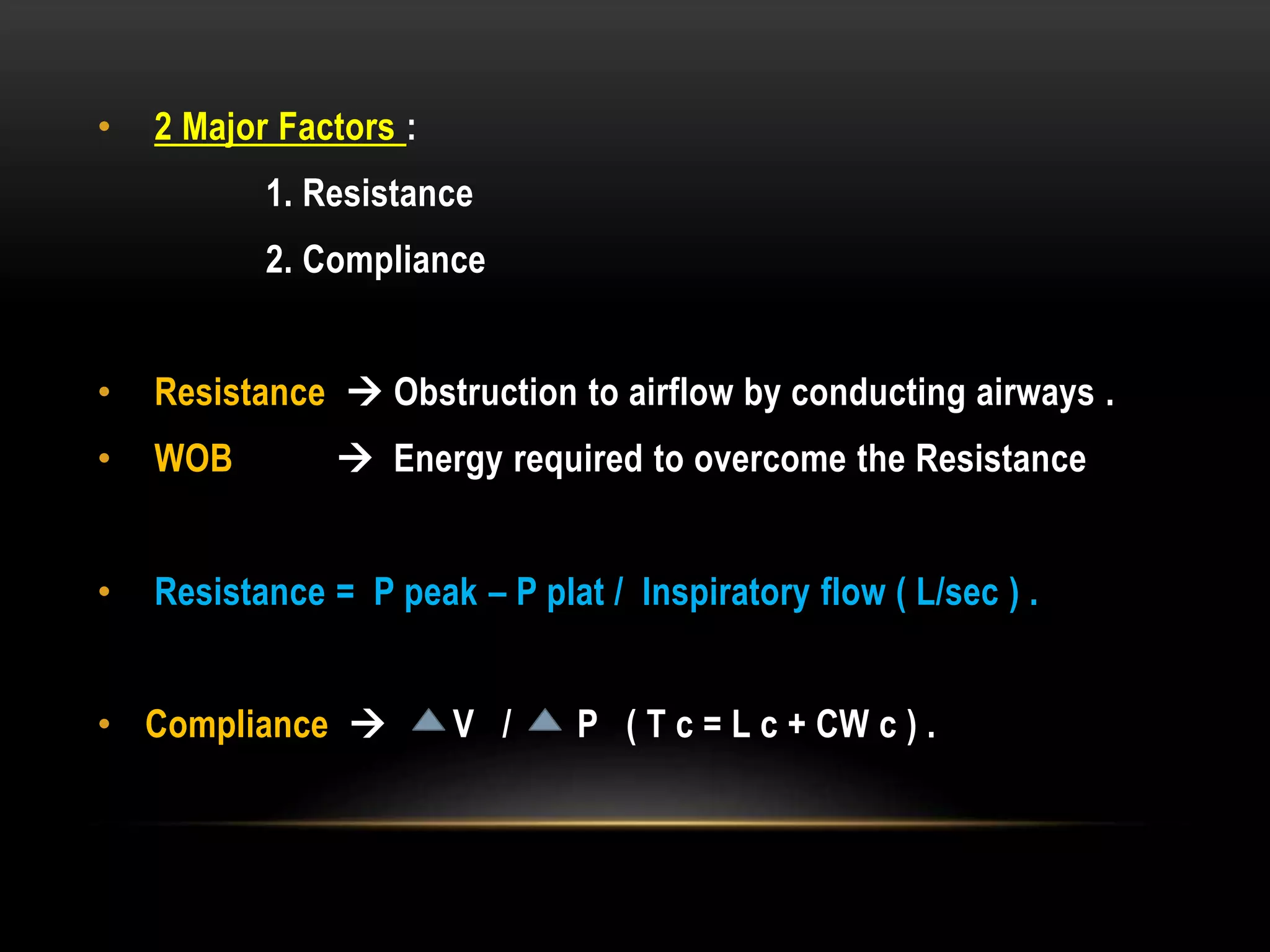 Ventilation Strategy in obstructive Lung disease | PPTX