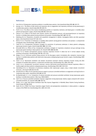 Ventilation of the morbid obese patient. | PDF