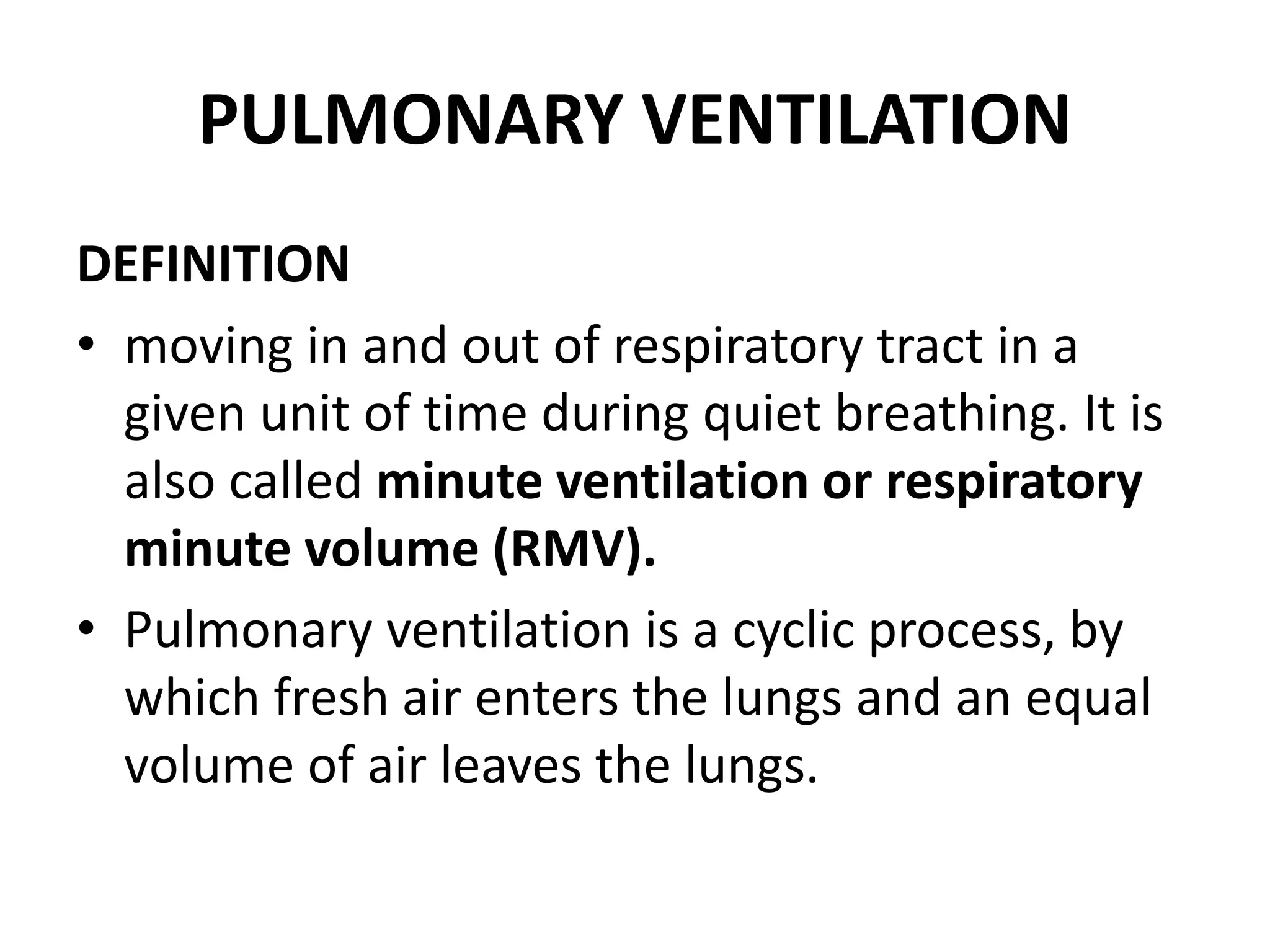 Ventilation perfusion | PPTX