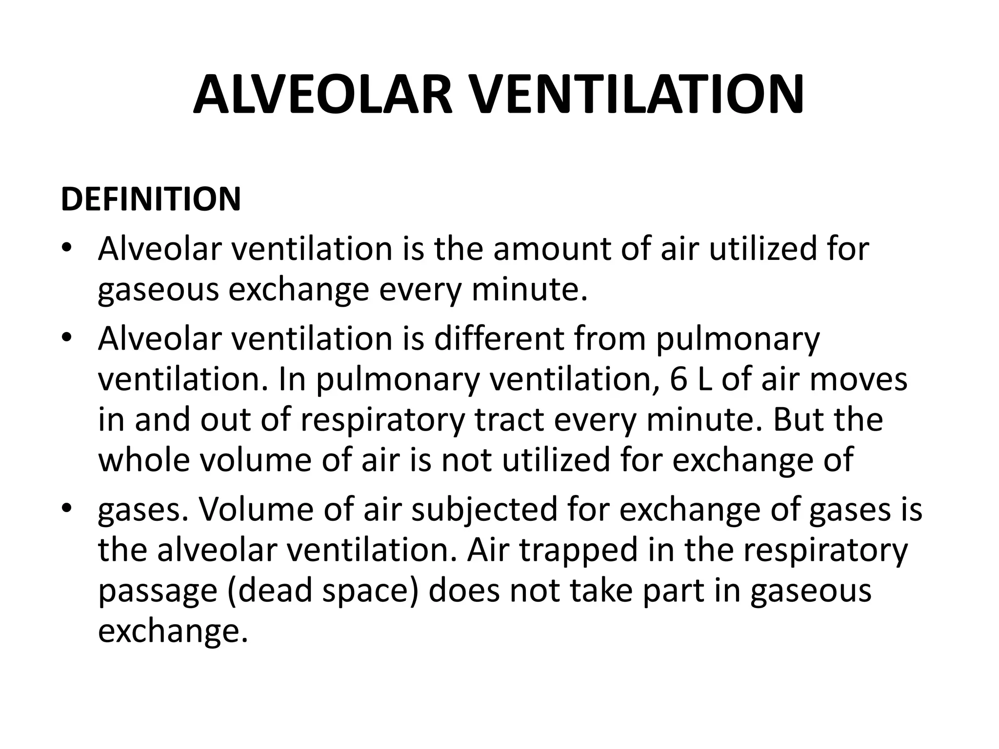 Ventilation perfusion | PPTX