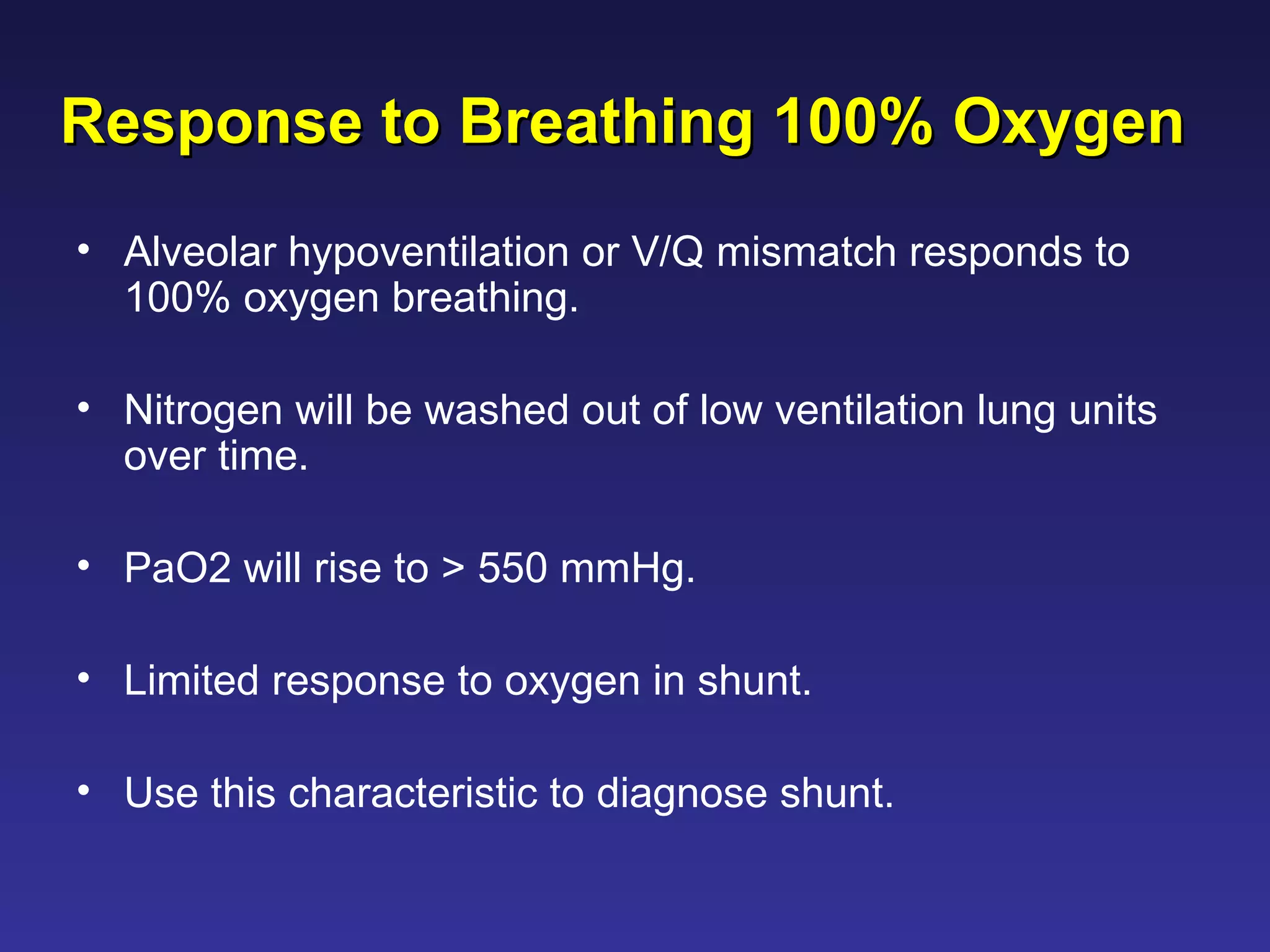 Ventilation Perfusion Matching | PPT
