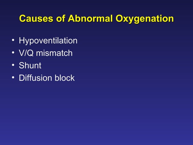 Ventilation Perfusion Matching | PPT